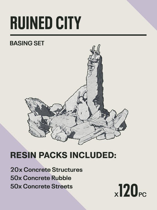 120x Resin Models - Ruined City Bundle – Epic Basing