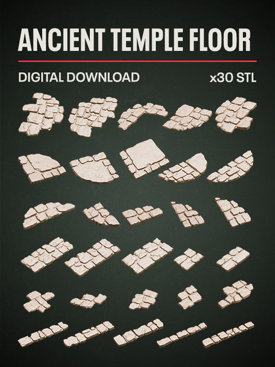 Digital Download - Temple Floor STL – Epic Basing