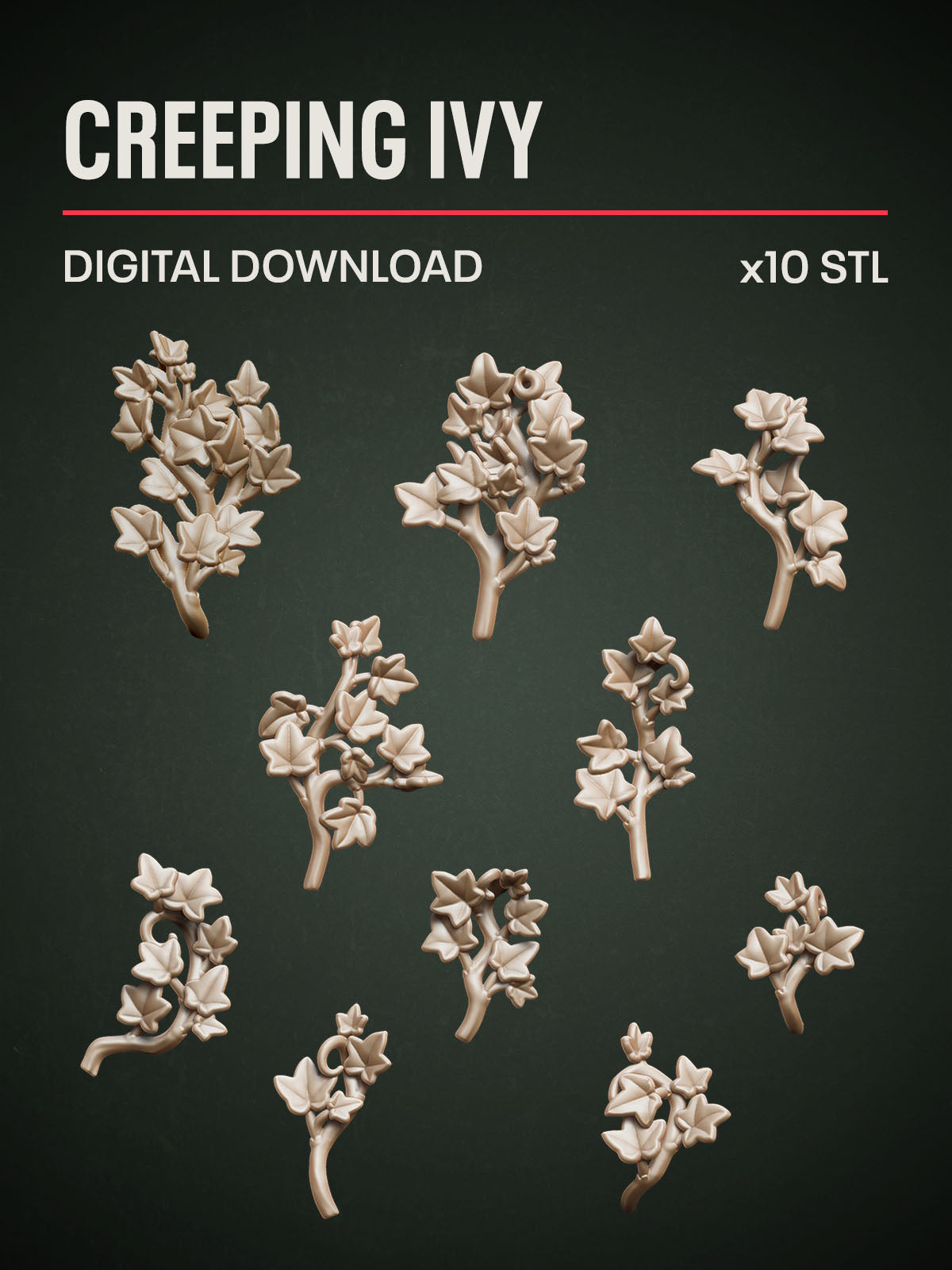 Digital Download - Creeping Ivy – Epic Basing