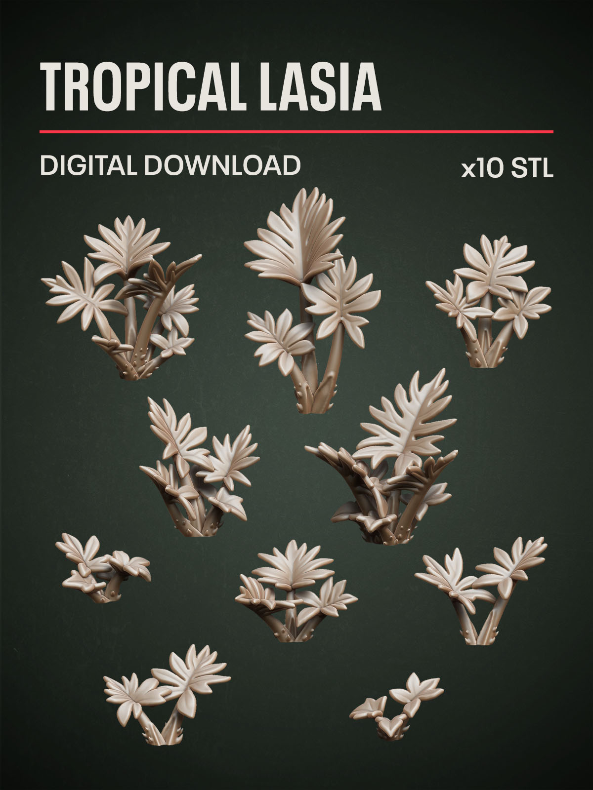Digital Download - Tropical Lasia STL – Epic Basing