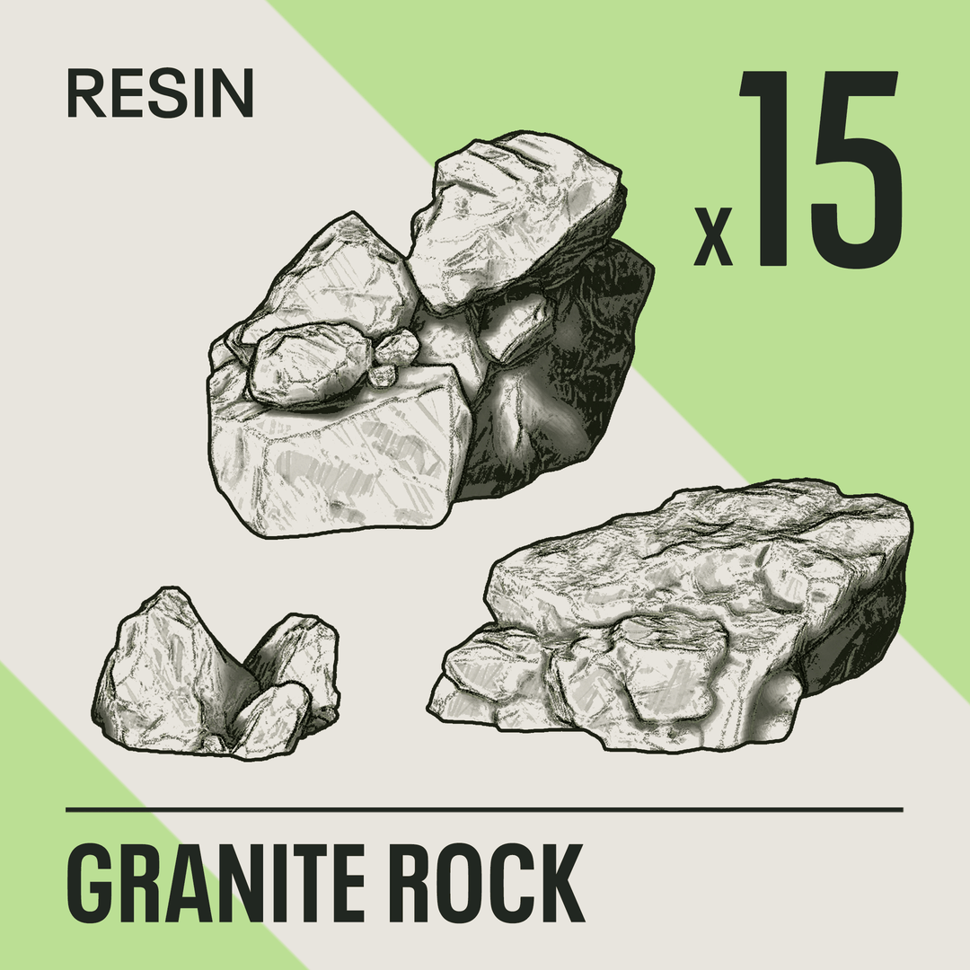 GRANITE ROCK - Resin Basing Bits – Epic Basing