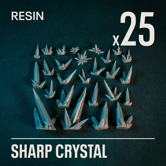 SHARP CRYSTAL - Resin Basing Bits – Epic Basing