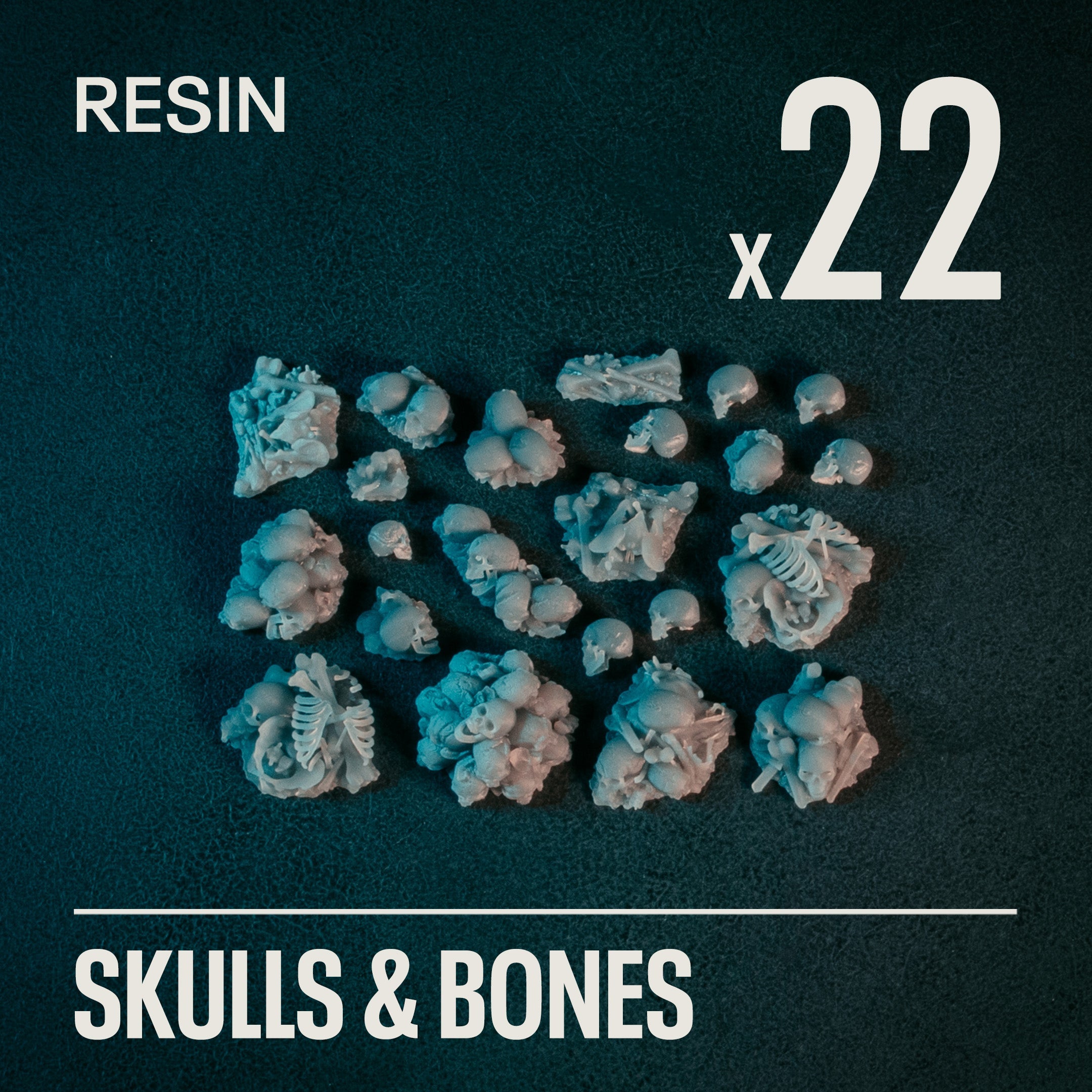 SKULLS & BONES - Resin Basing Bits – Epic Basing