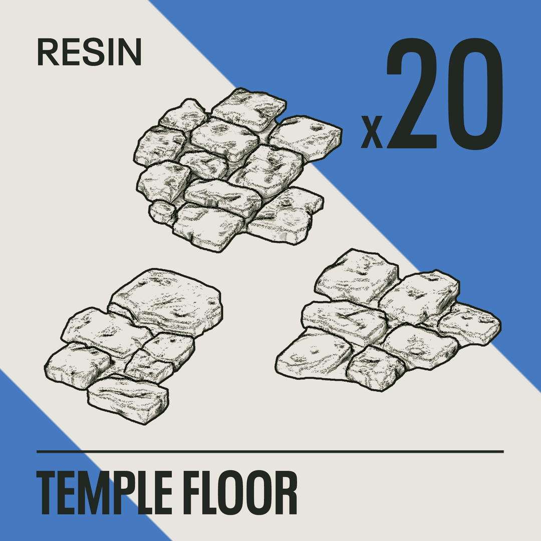 TEMPLE FLOOR - Resin Basing Bits – Epic Basing