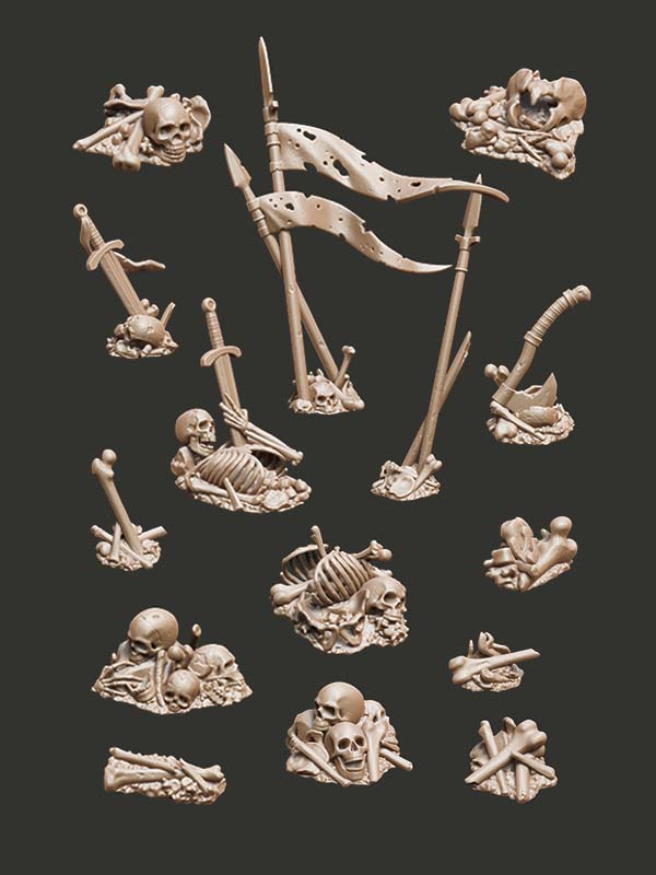 Digital Download - Battlefield Bones STL – Epic Basing